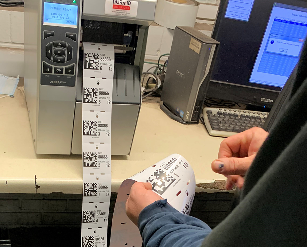 Metal Labels | Billets, Rebar, Coil, Wire | Dura-ID Solutions