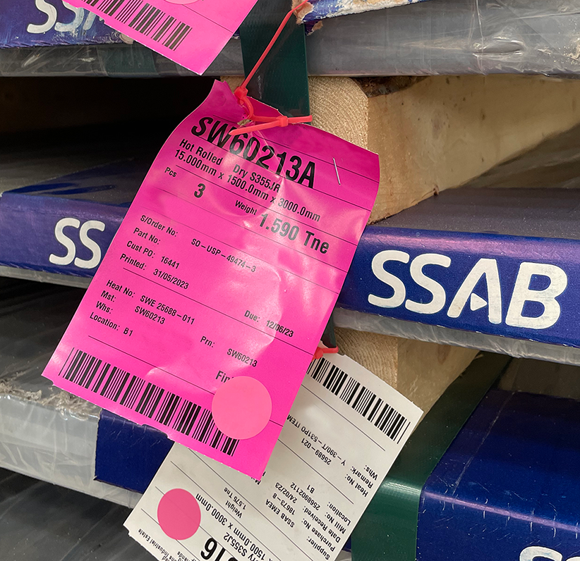 Metal Labels | Billets, Rebar, Coil, Wire | Dura-ID Solutions